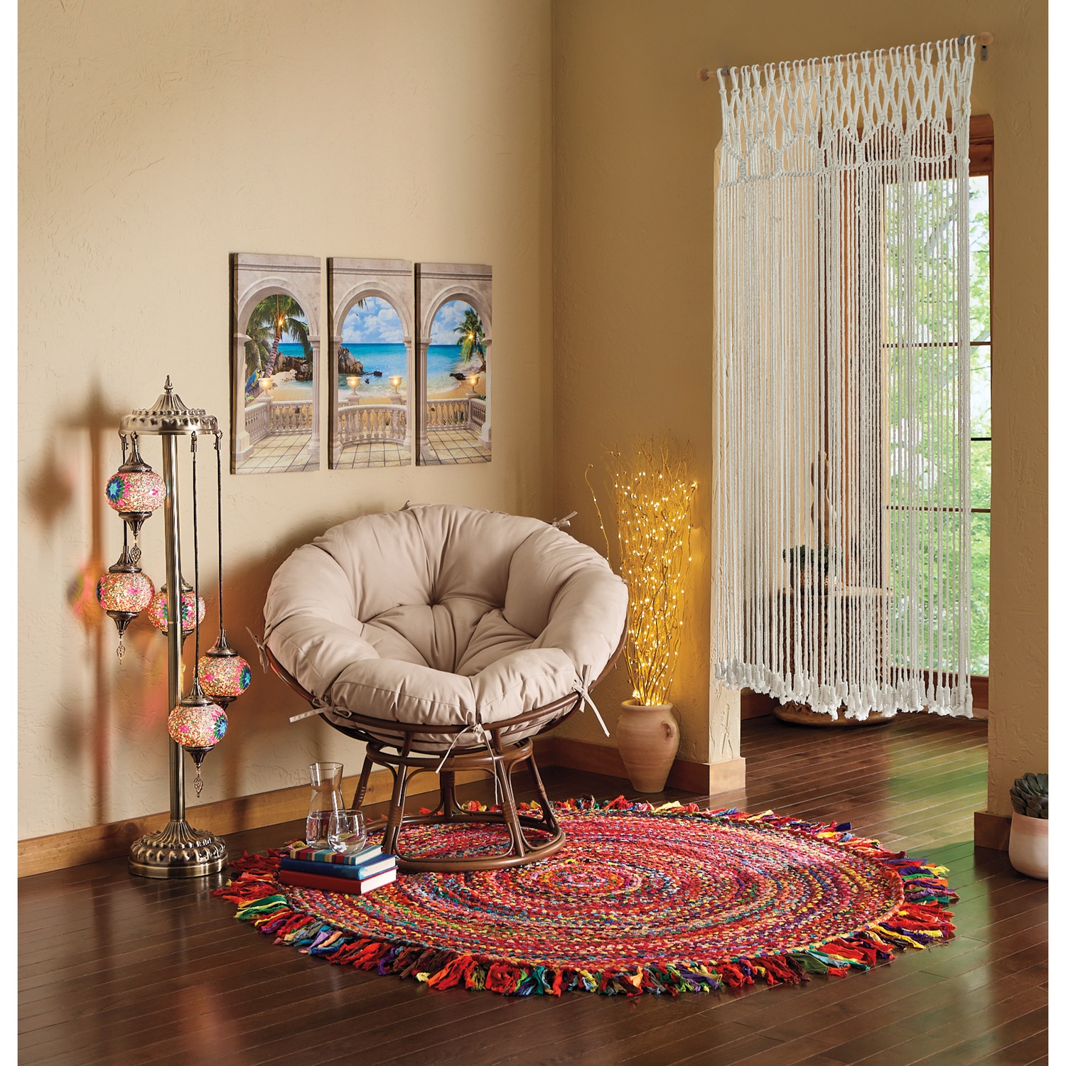 Boho Braided Rug | Country Door