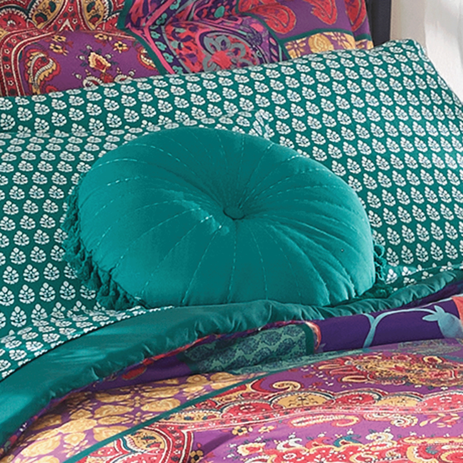Boho Patchwork Complete Bed Set and Pillow | Country Door