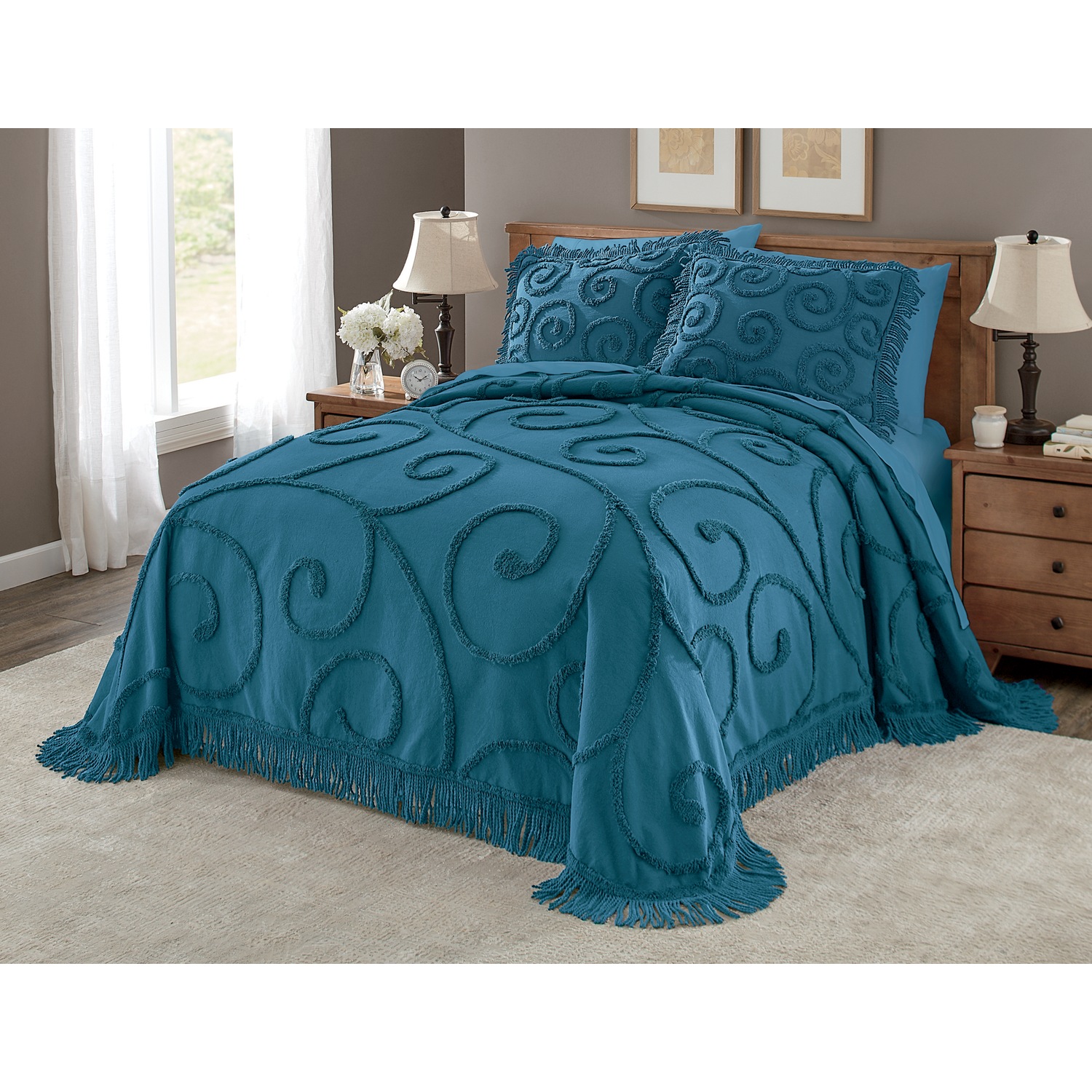 Scroll Chenille Bedspread | Country Door
