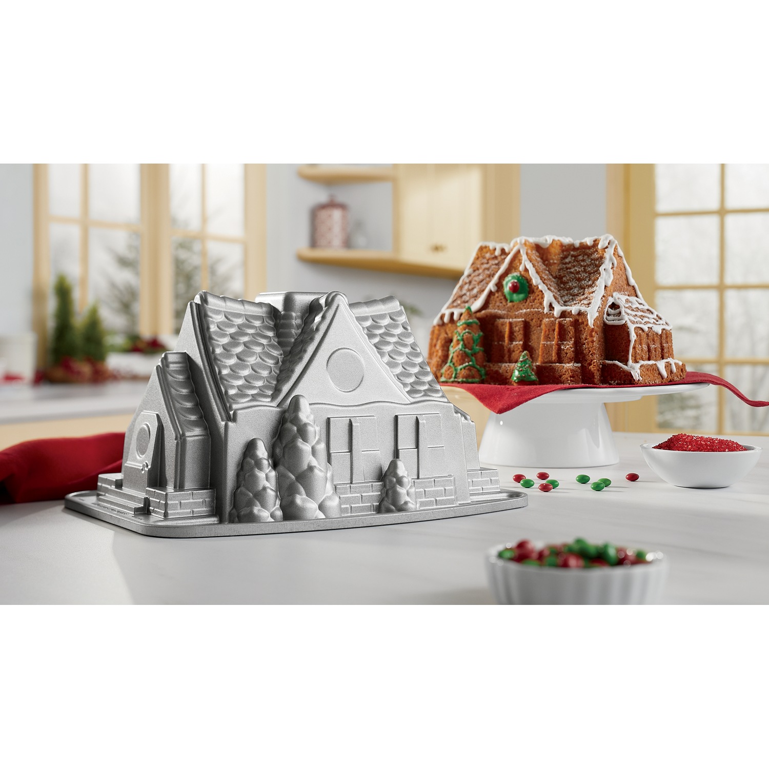 Nordic Ware Gingerbread House Bundt Pan | Country Door