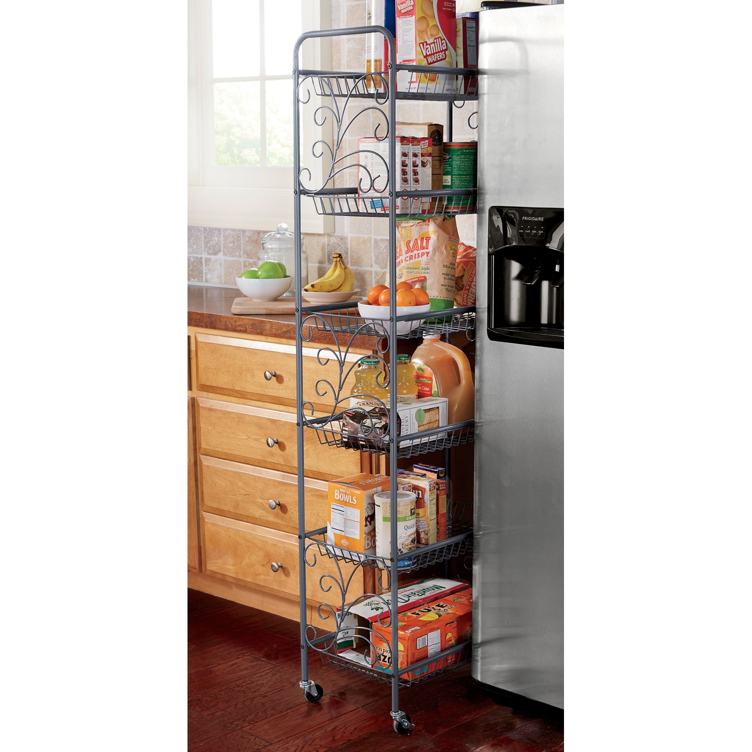6-Tier Scroll Shelving | Country Door