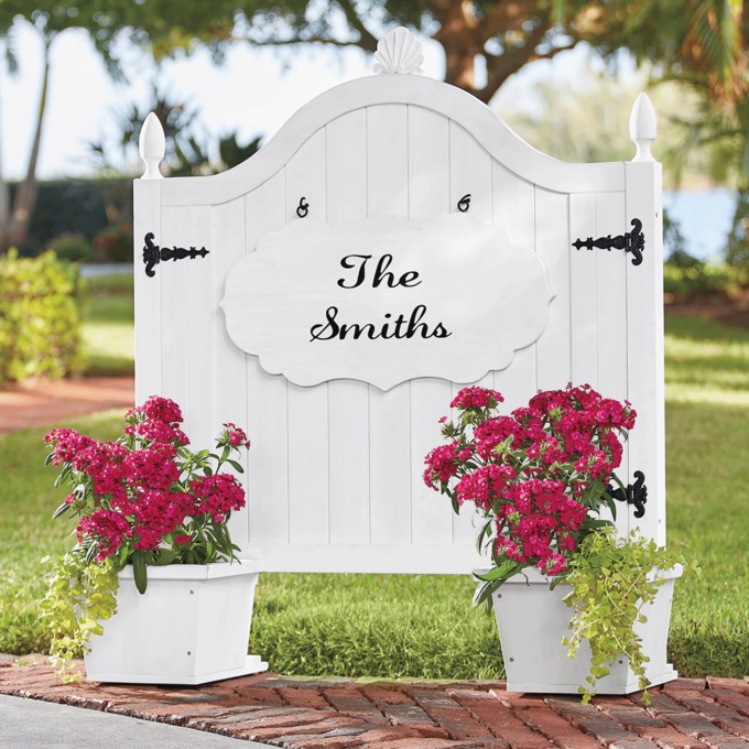 Welcome Garden Gate Planter | Country Door