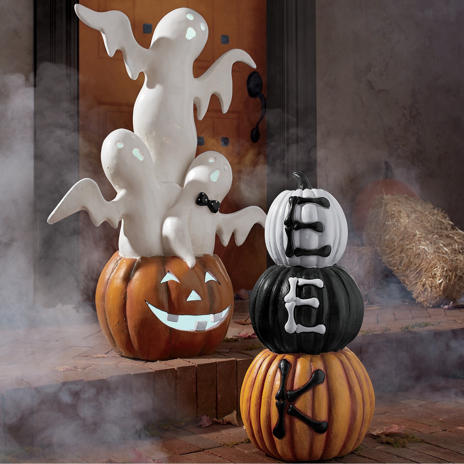 Eek Pumpkin Stack | Country Door
