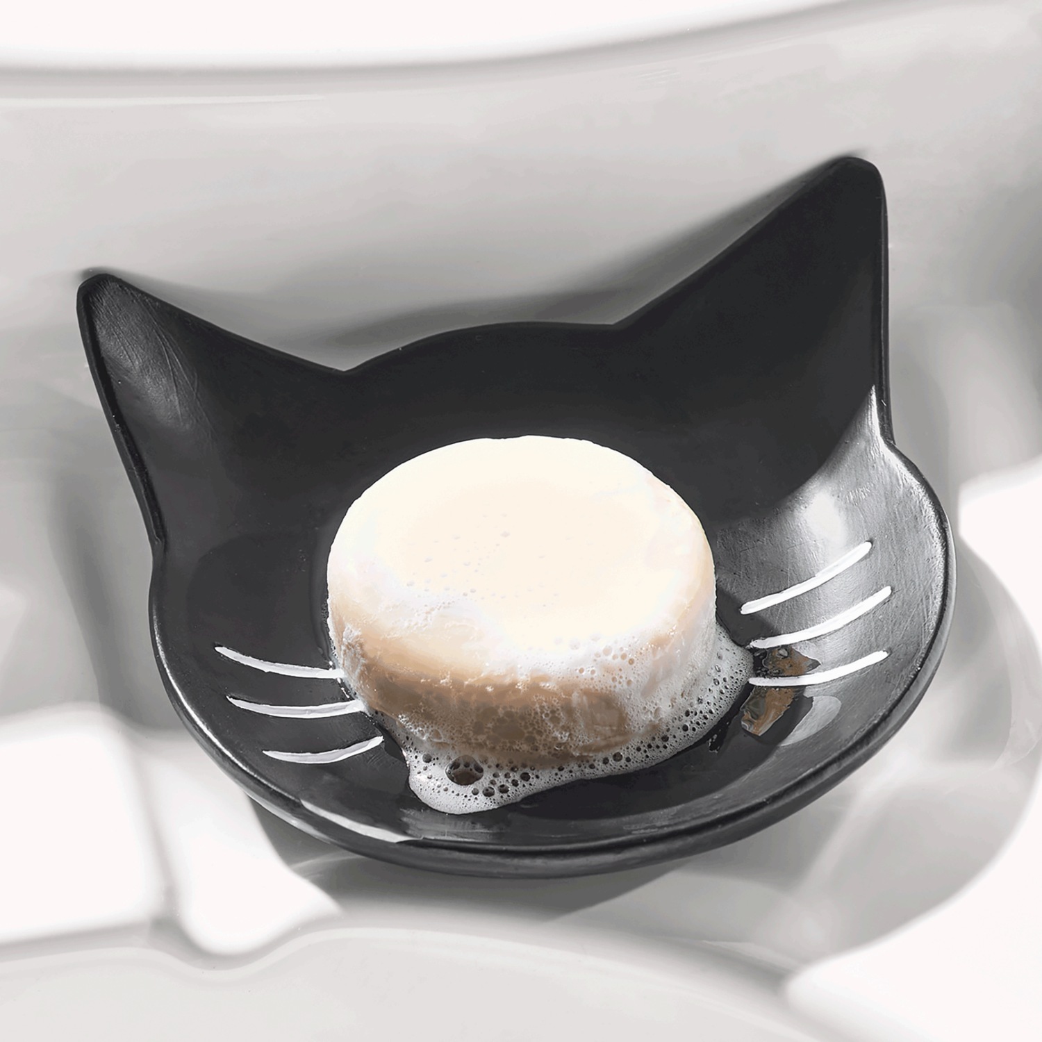 Black Cat Soap Dish | Country Door