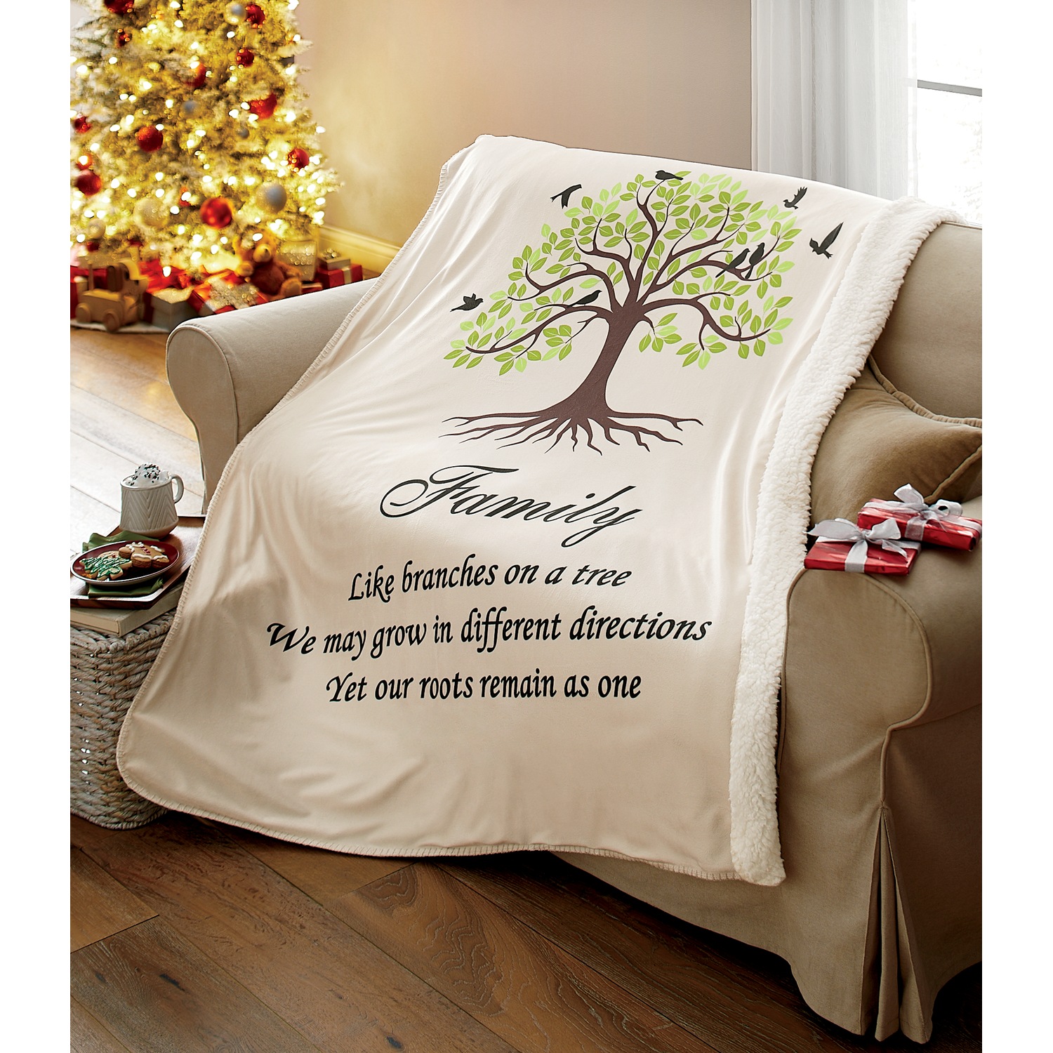 Family Tree Throw | Country Door