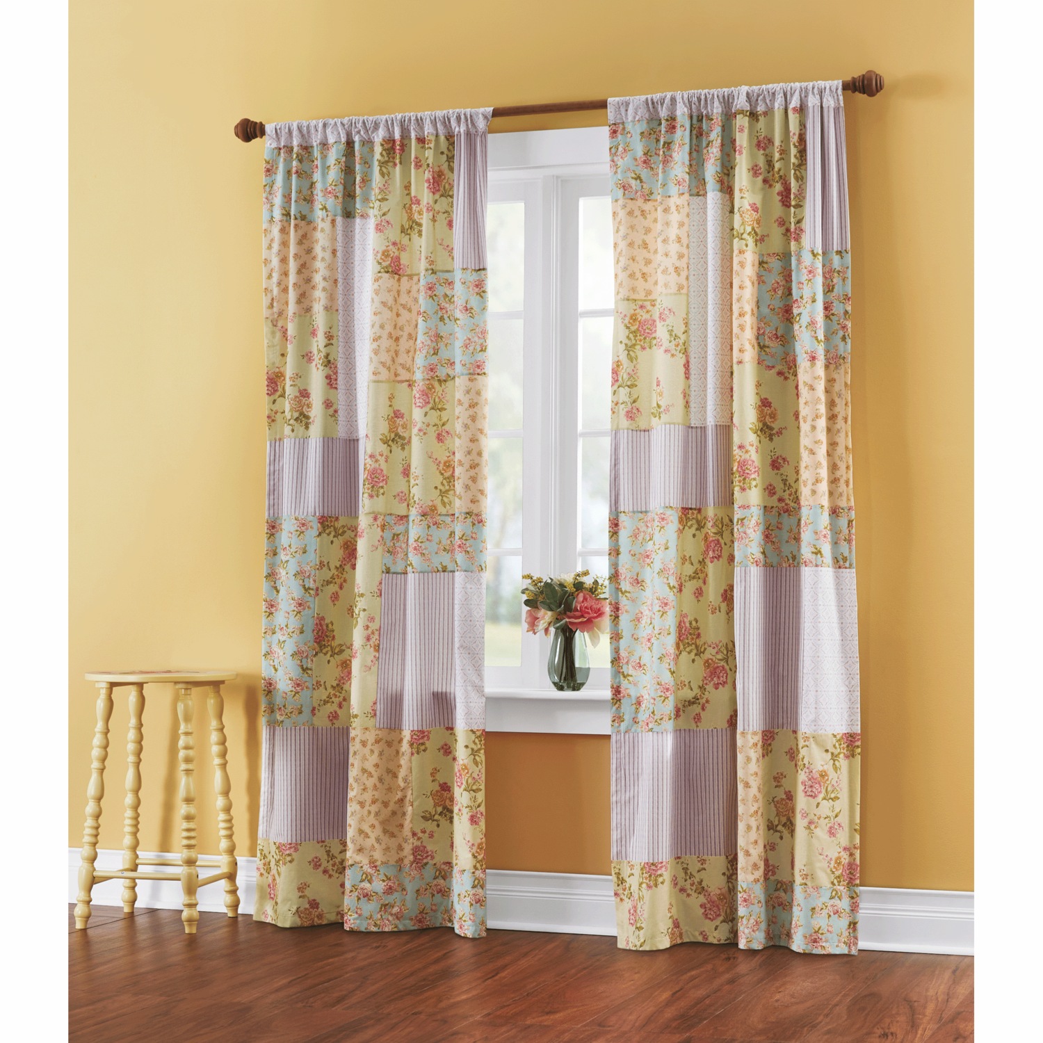 Patchwork Window Panel | Country Door