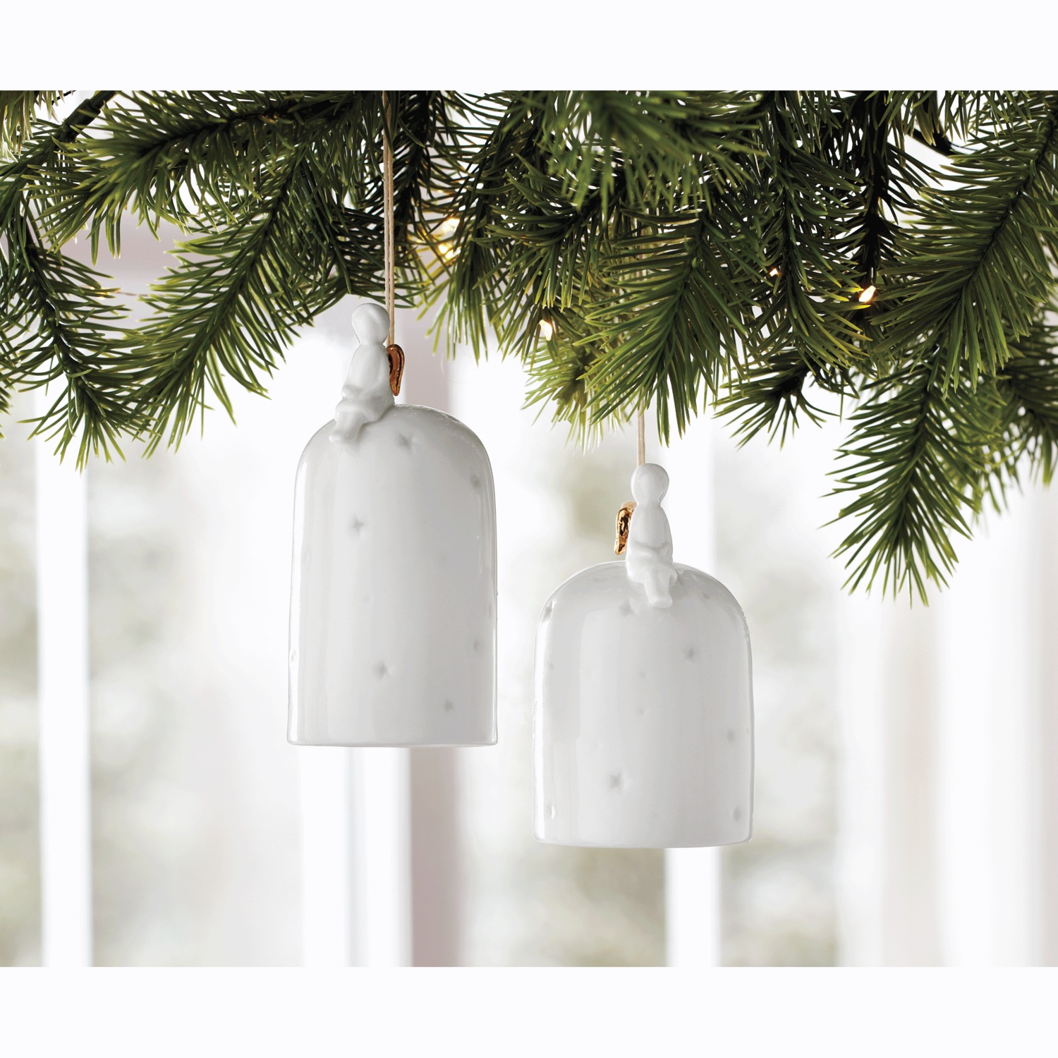 Set of 2 Angel Bells | Country Door