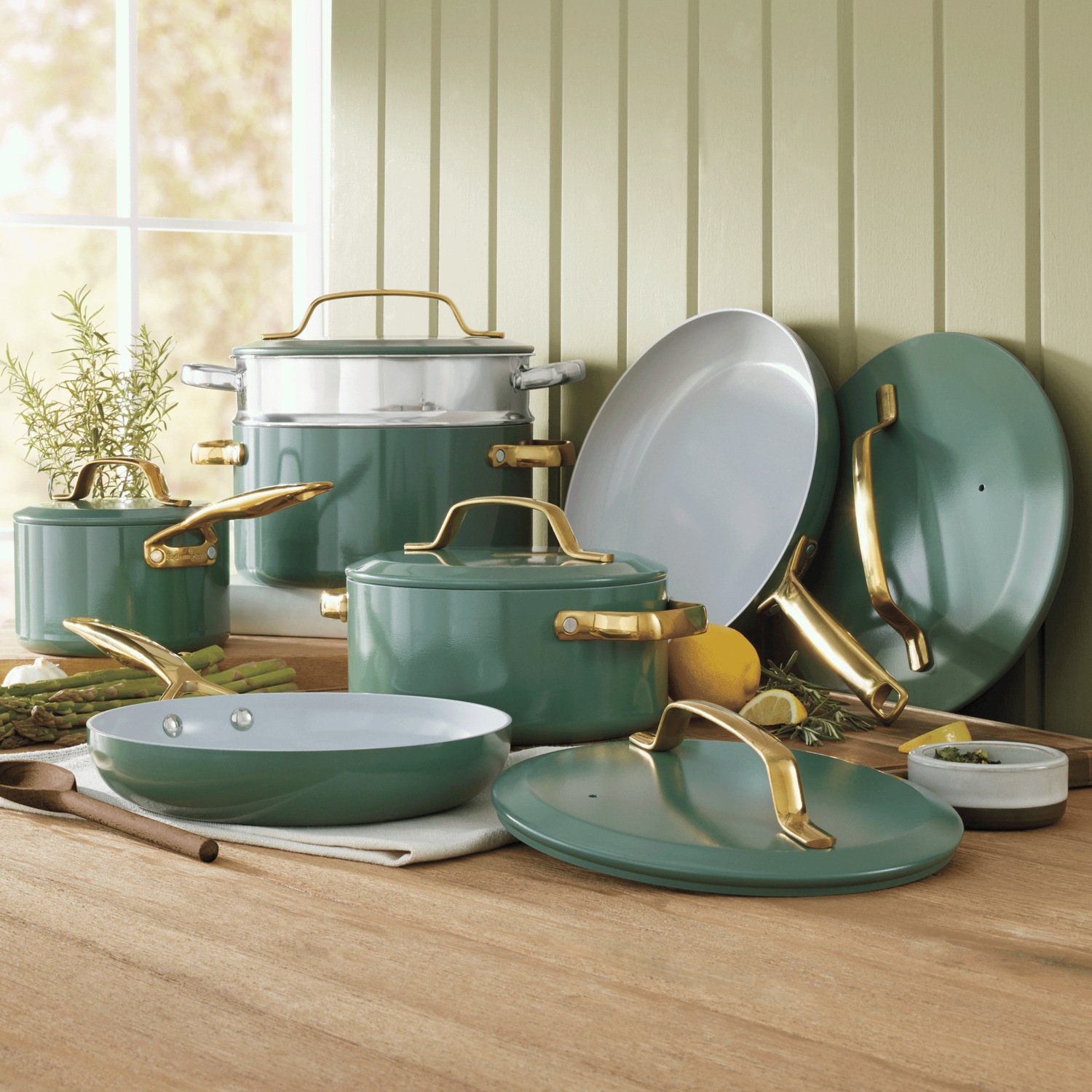 Gotham Steel 11-Piece Modern Kitchen Cookware Set | Country Door