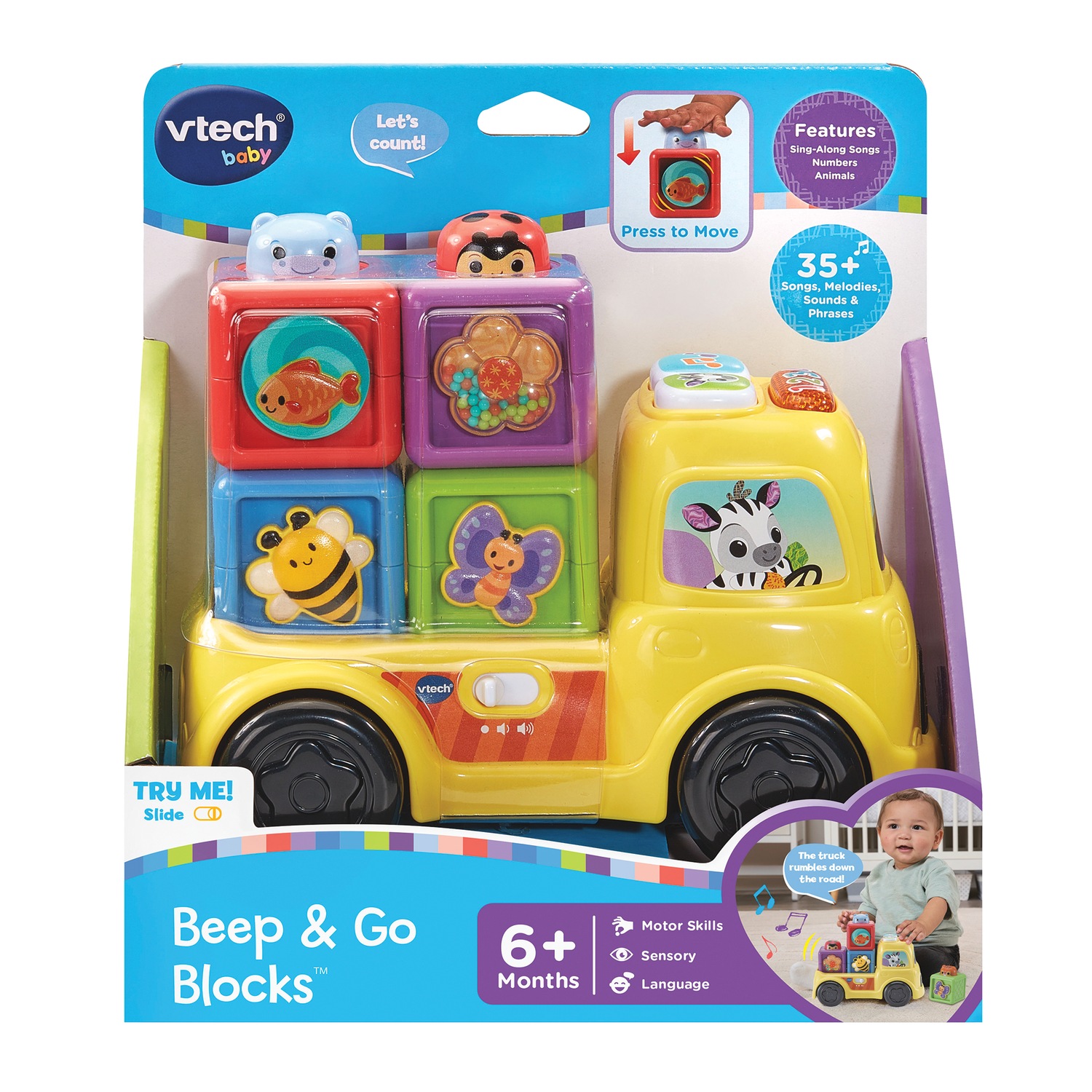 VTech Baby Beep and Go Blocks | Country Door