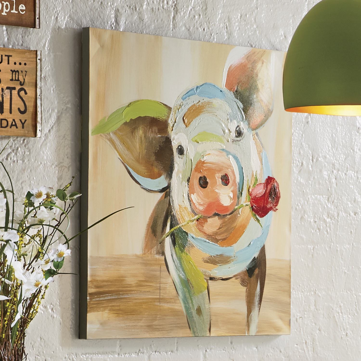 Abstract Pig Art | Country Door