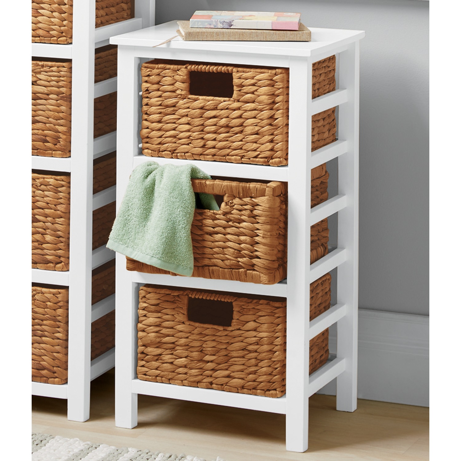 3-Tier Leslie Basket Tower | Country Door