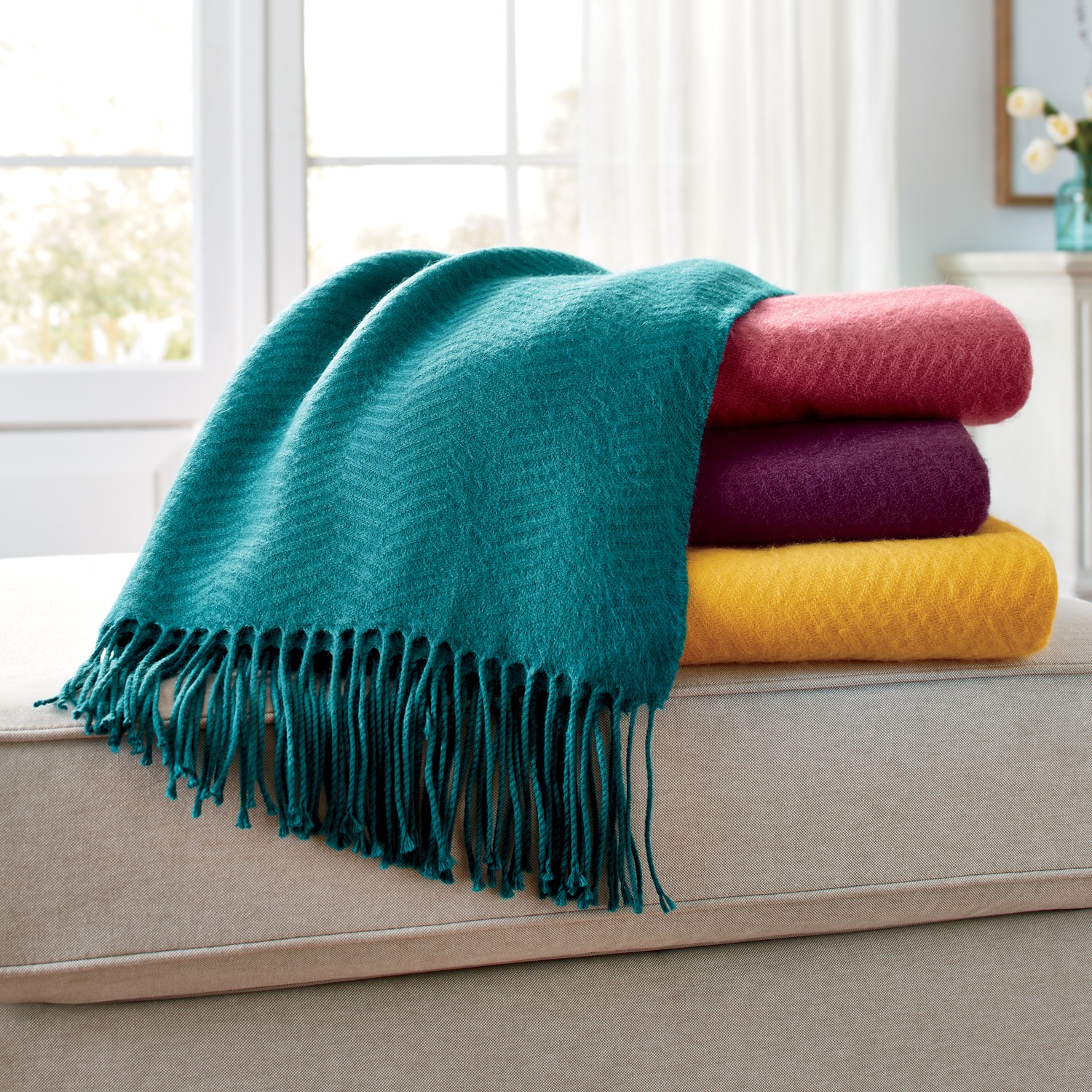 Color Connection Throw | Country Door