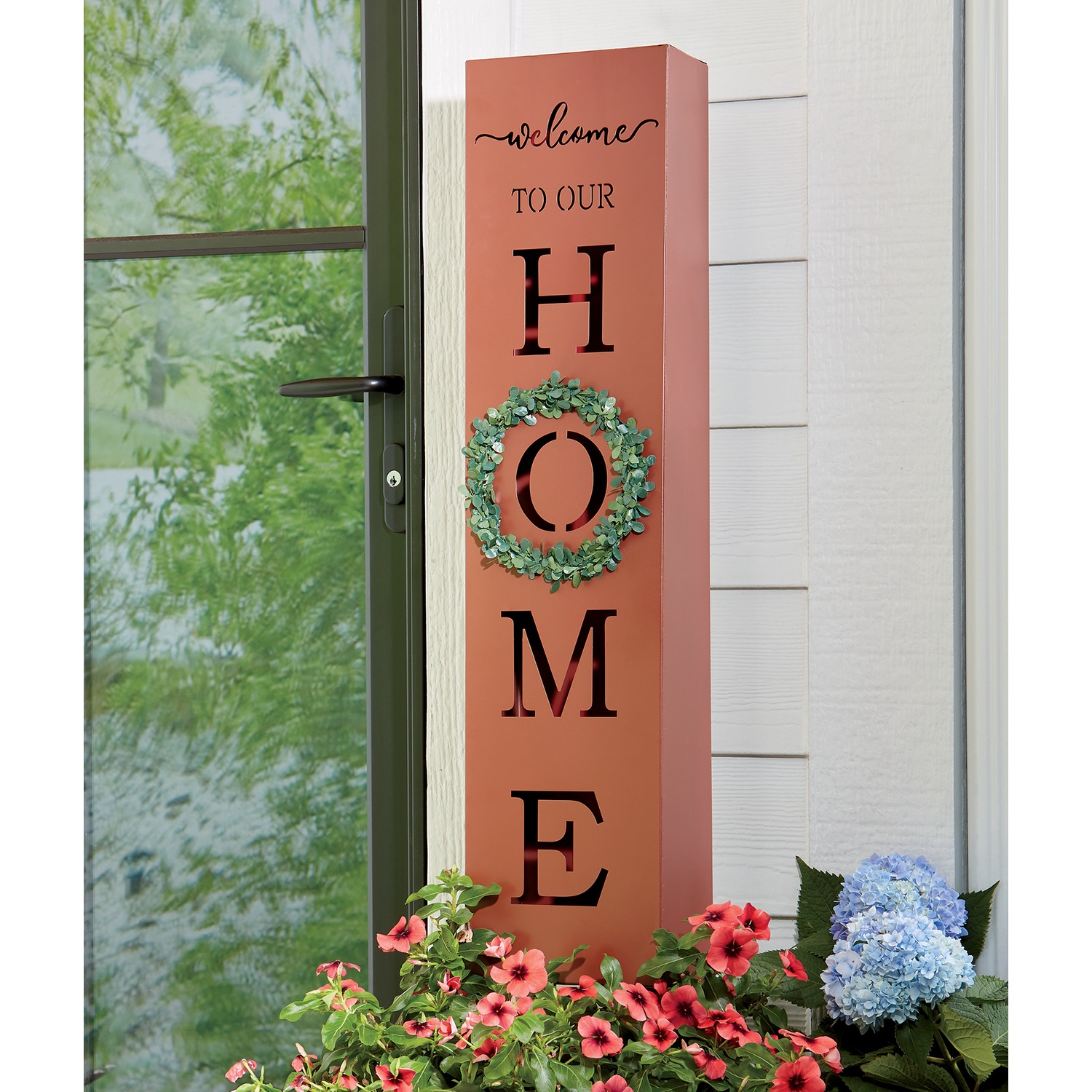 Solar Welcome to Our Home Sign | Country Door
