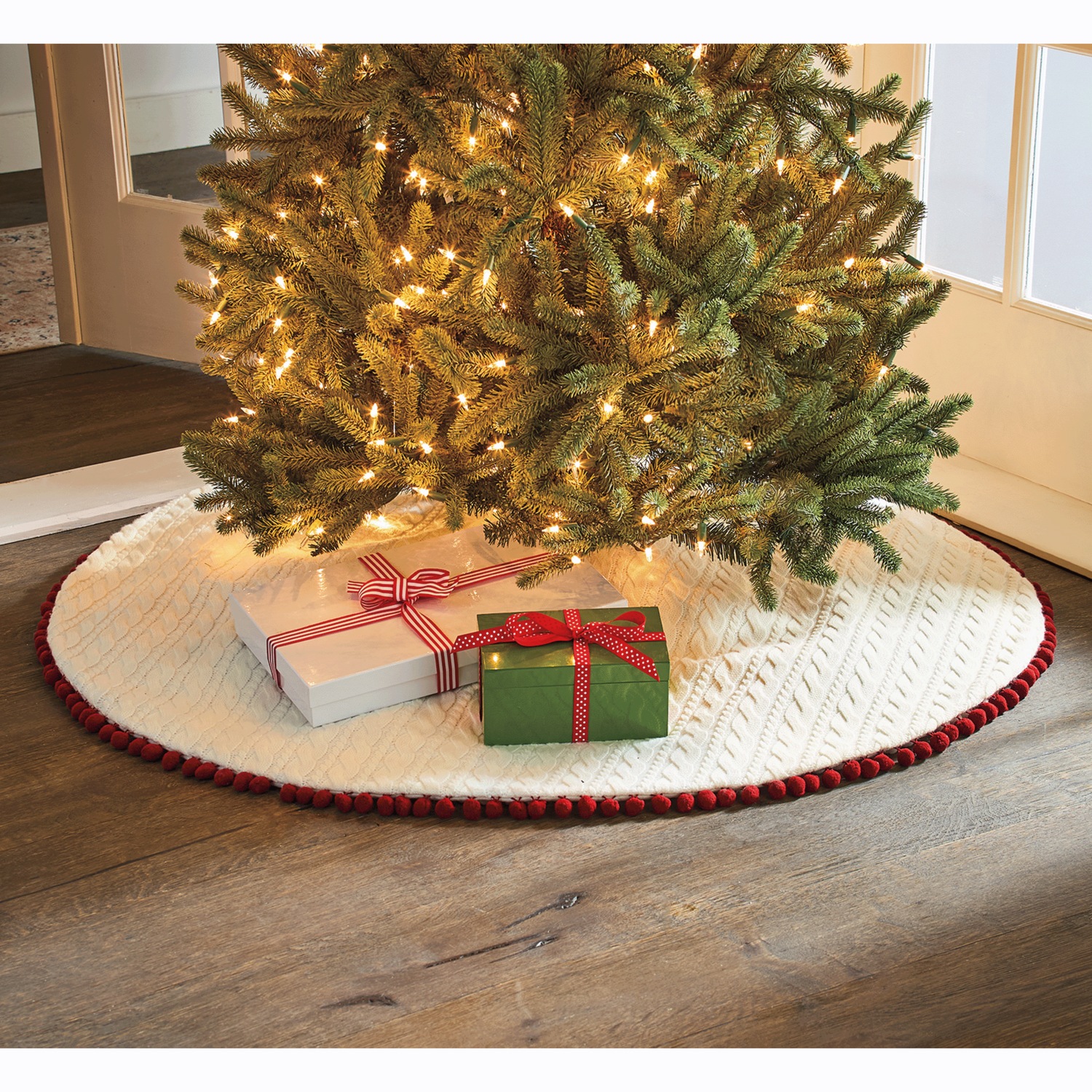 Knit Tree Skirt | Country Door