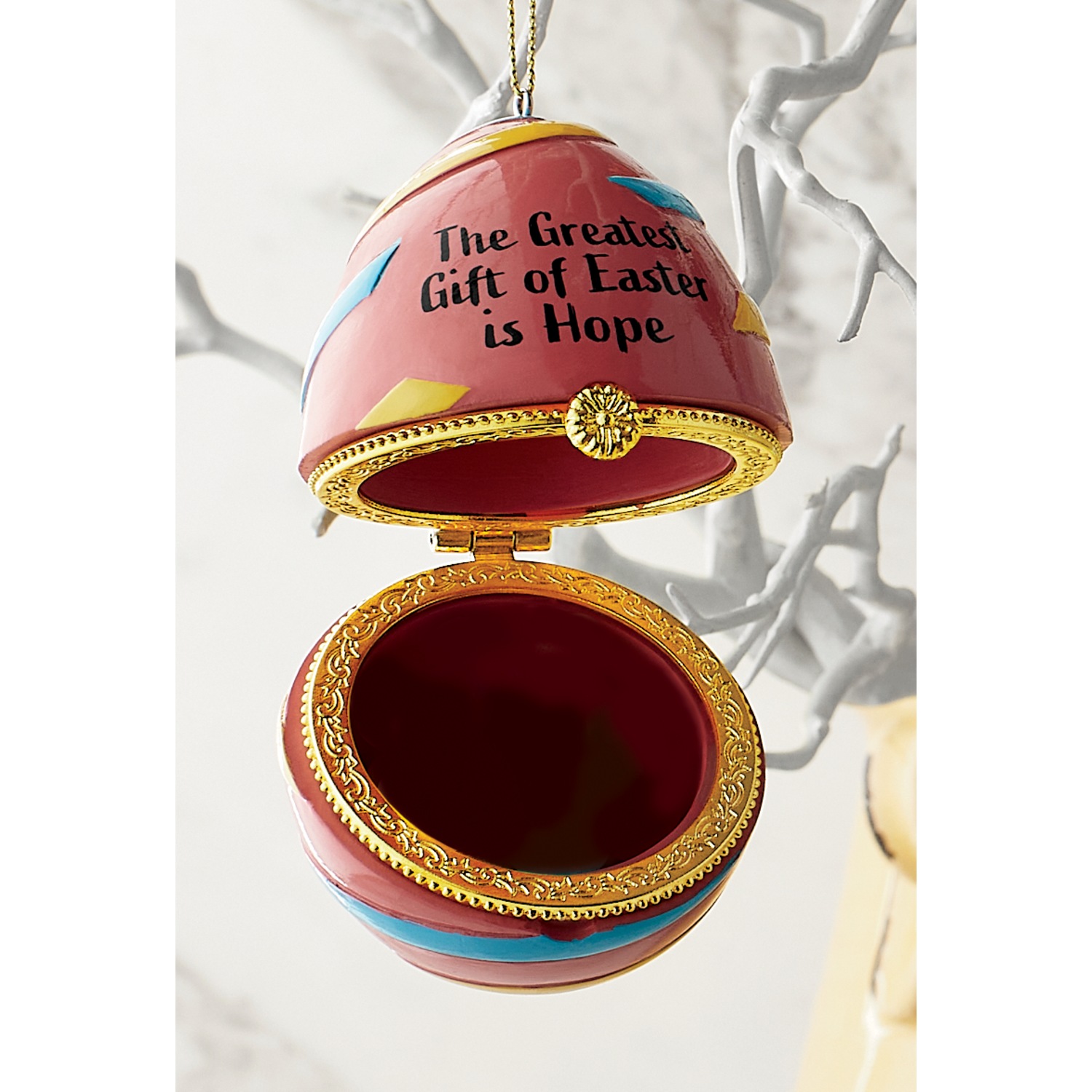 Easter Trinket Box Ornament | Country Door
