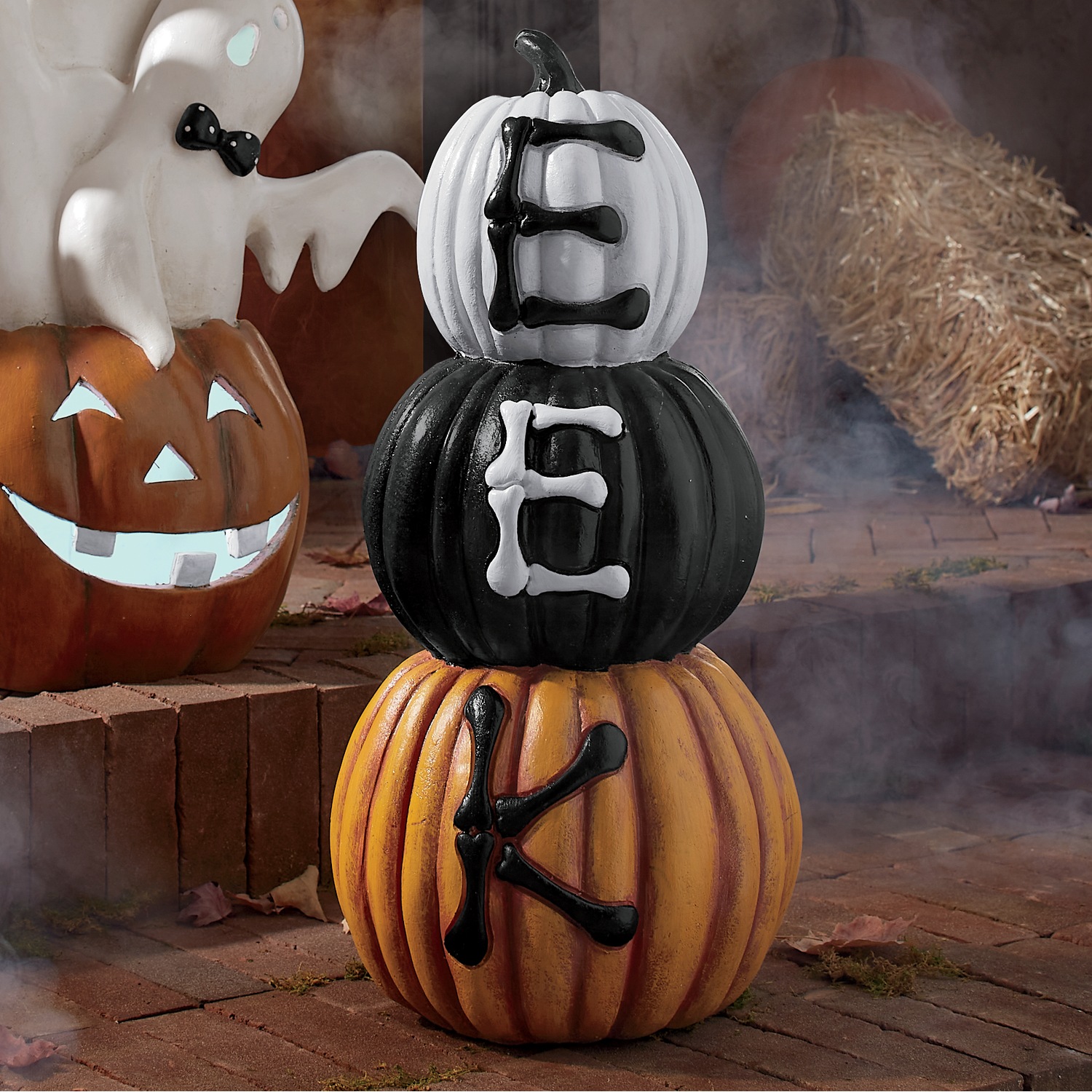 Eek Pumpkin Stack | Country Door