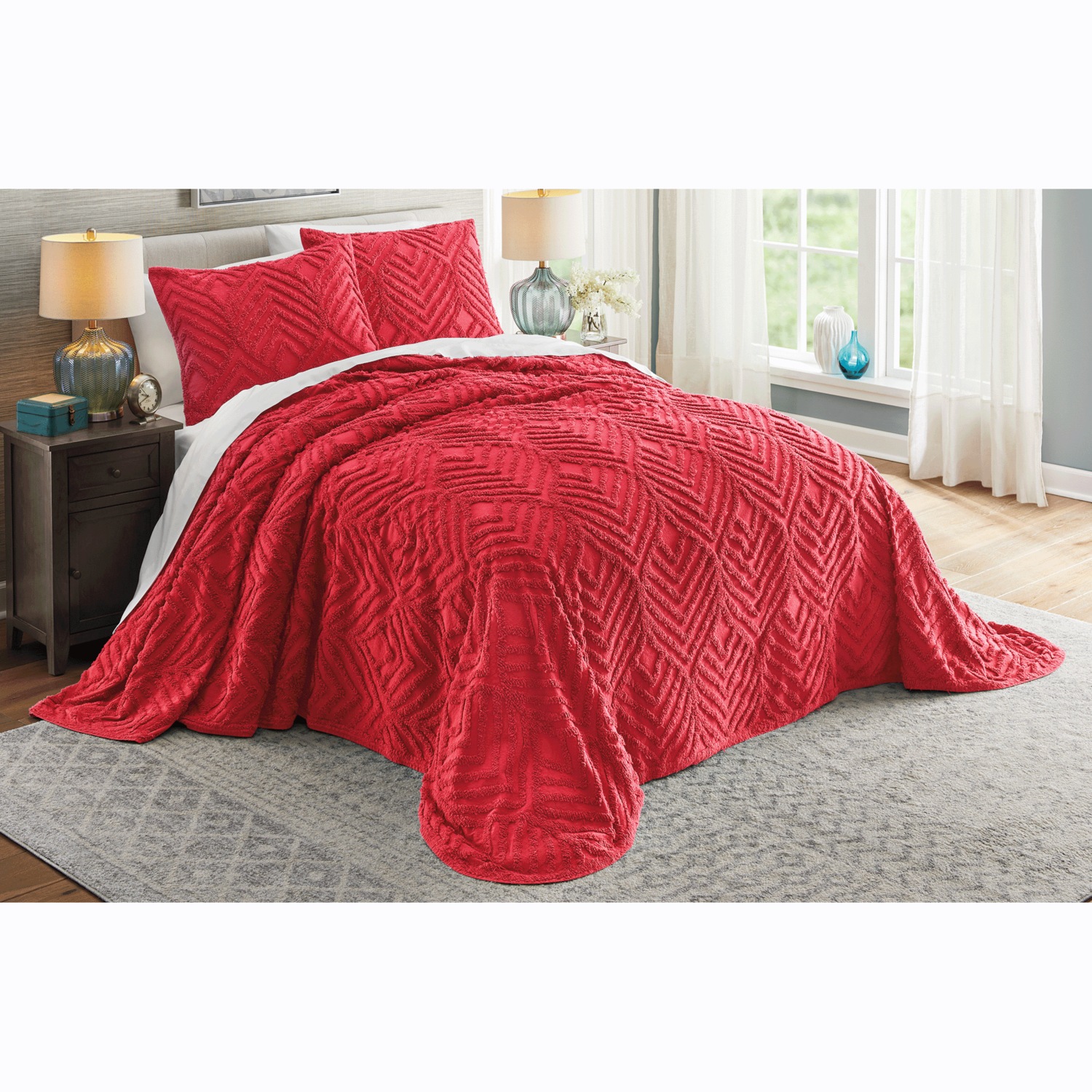 Moderne Chenille Sham | Country Door