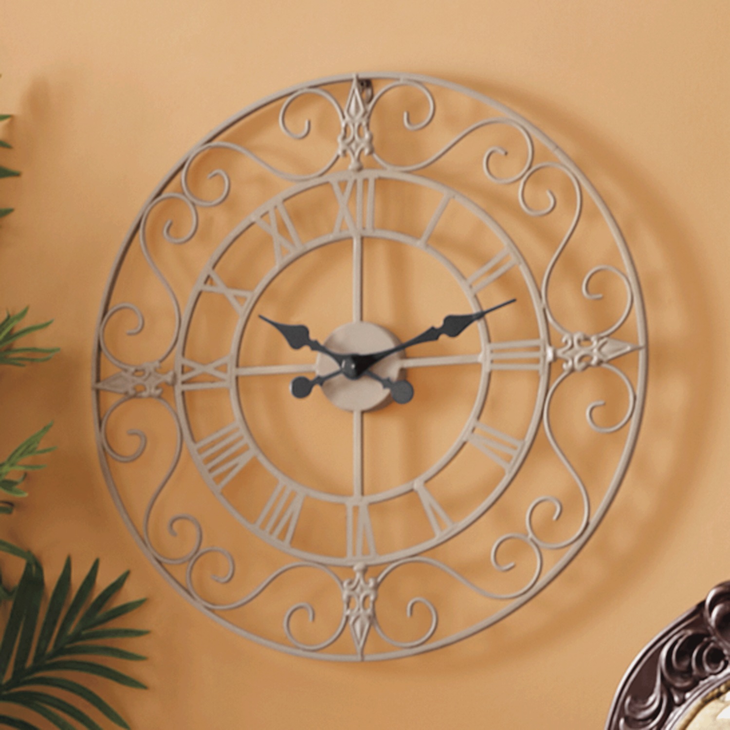 Scroll Wall Clock | Country Door