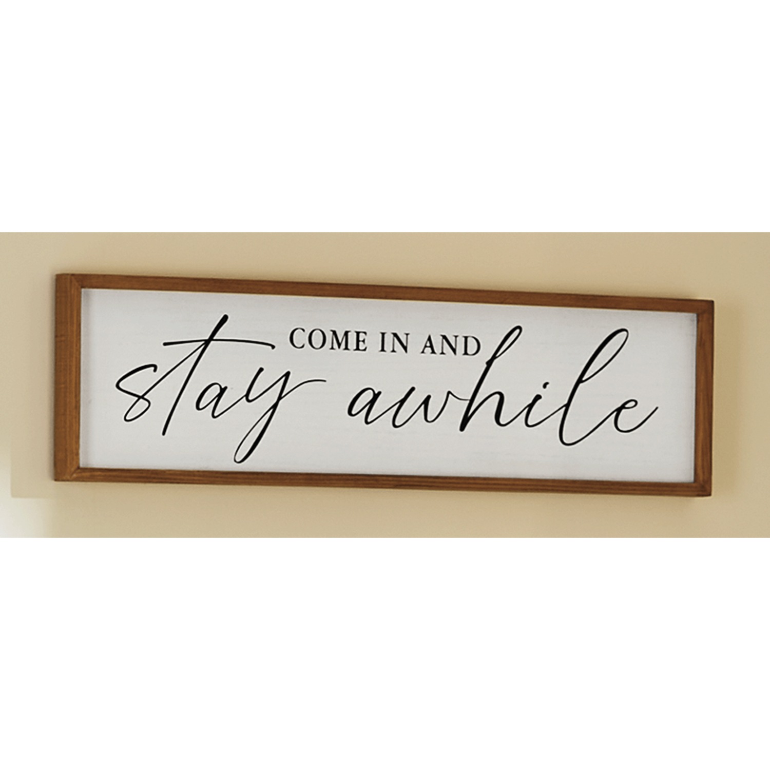 Come in and Stay Awhile Wall Plaque | Country Door