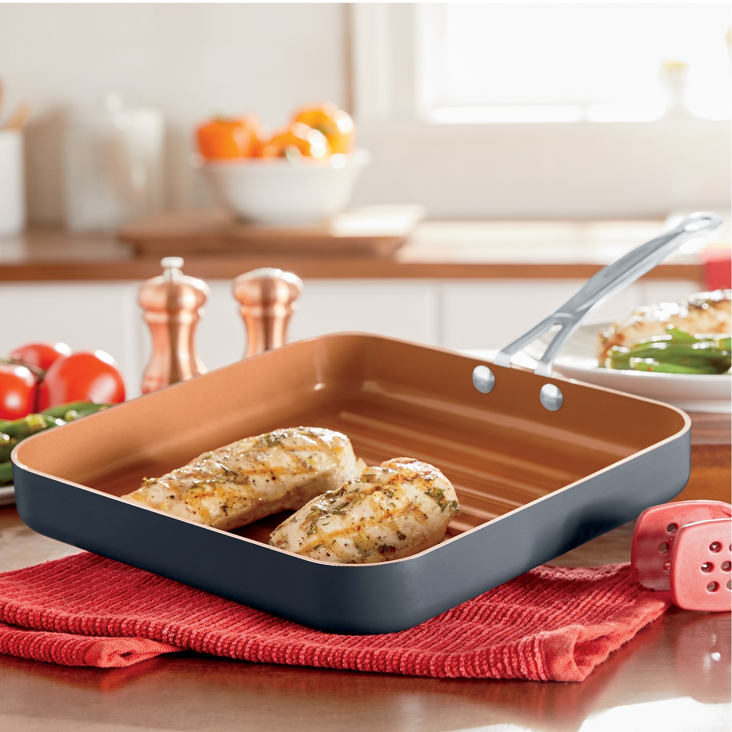Gotham Steel 10 1/2" Grill Pan | Country Door
