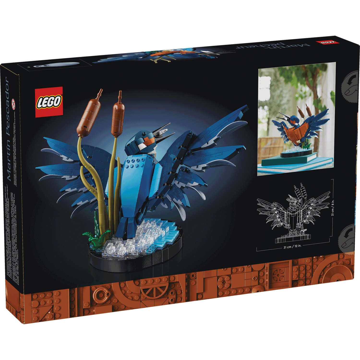 LEGO Icons Kingfisher Bird | Country Door