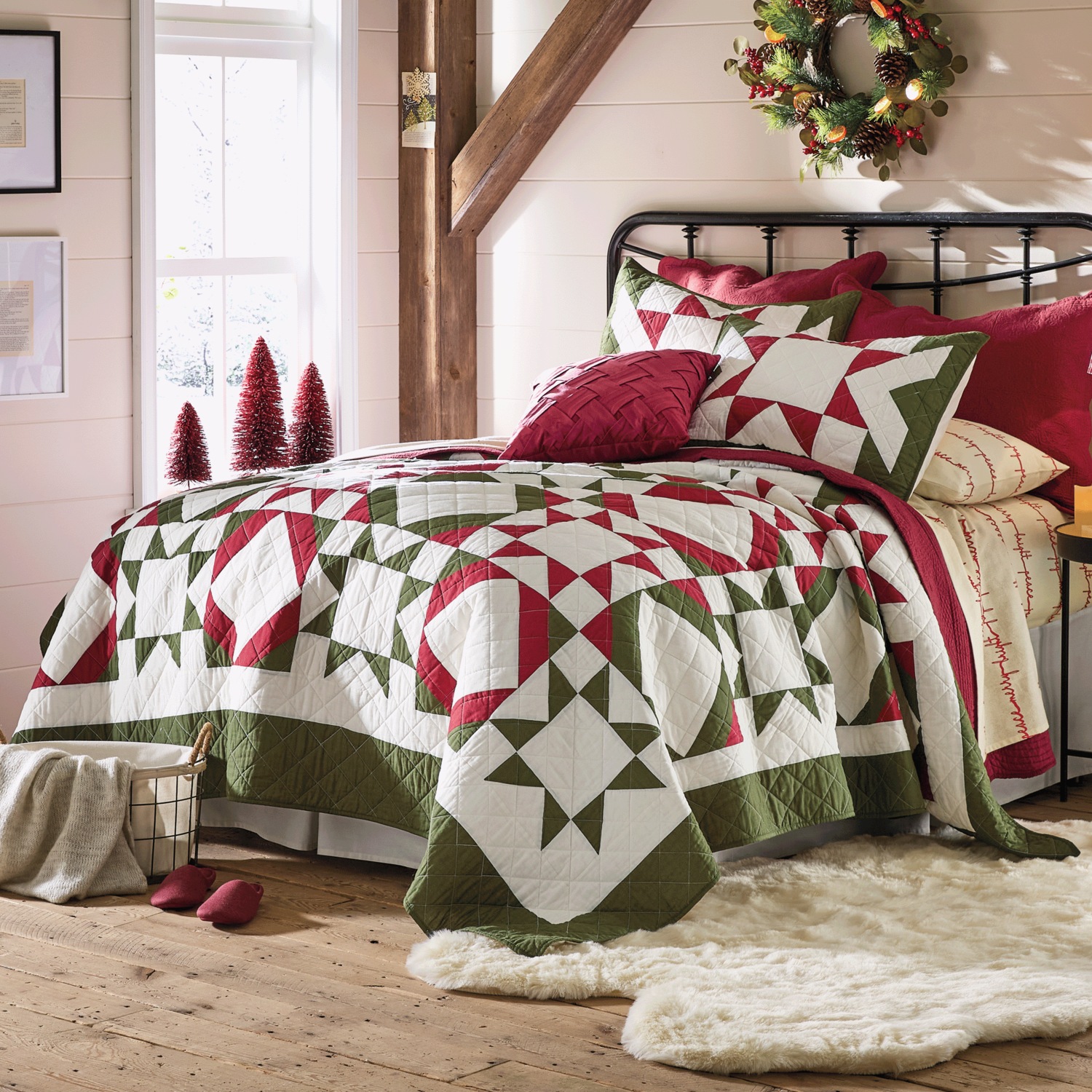 Eve Oversized Quilt and Sham | Country Door