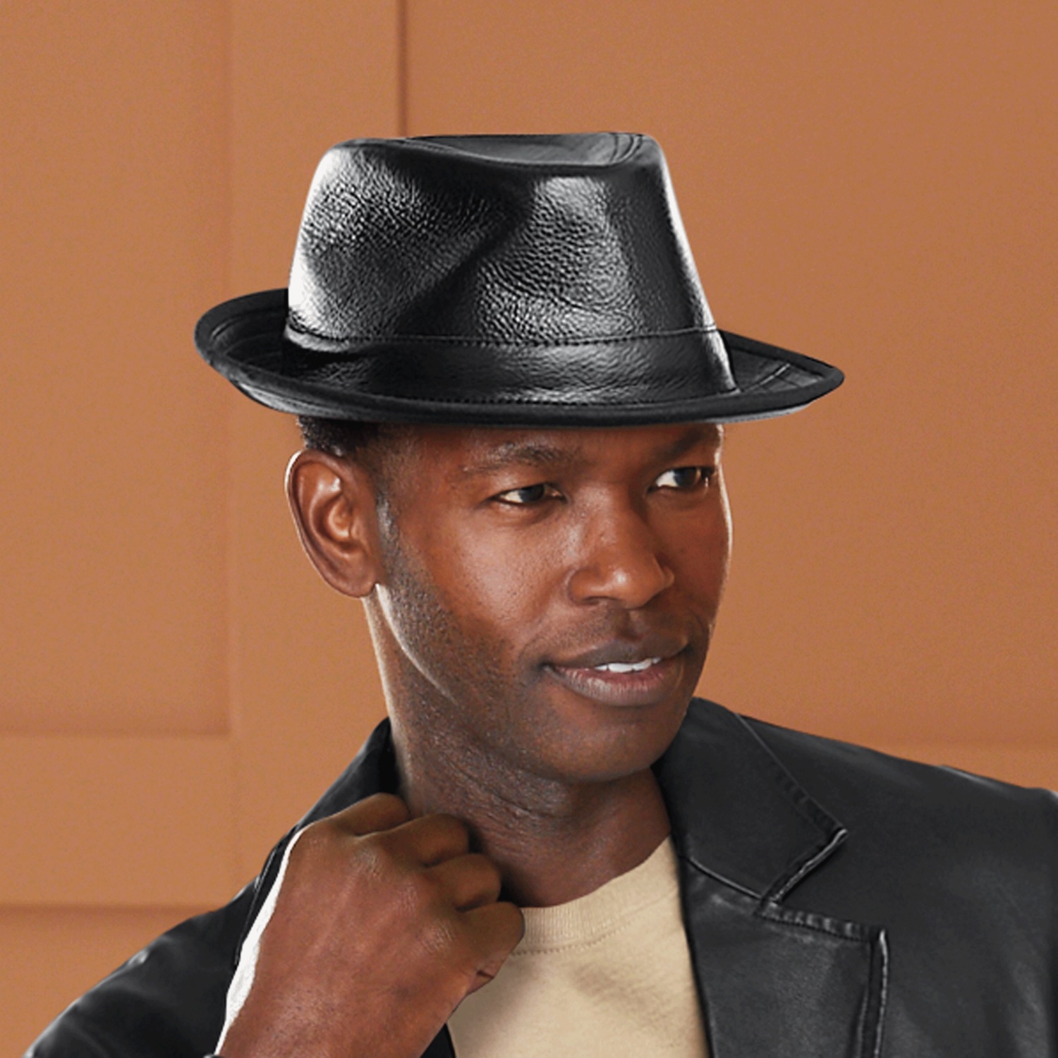 Leather Fedora | Country Door