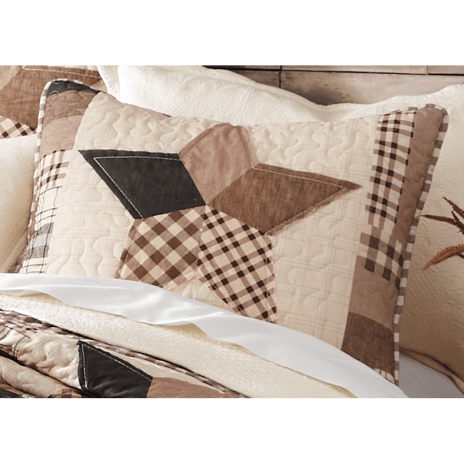 Rustic Star Sham | Country Door