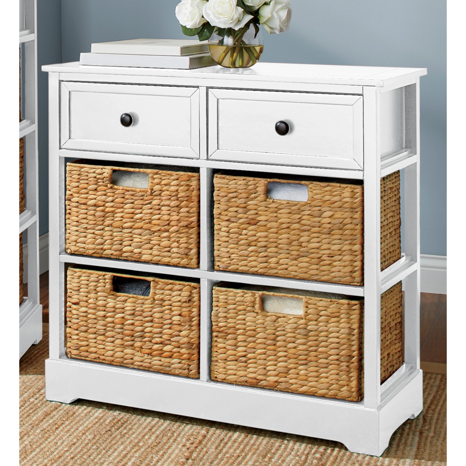 Admiral 4-Basket Storage Cabinet | Country Door