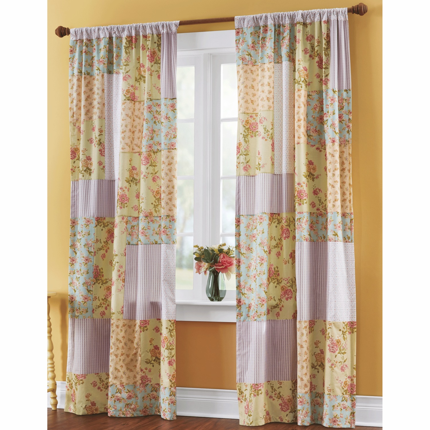 Patchwork Window Panel | Country Door