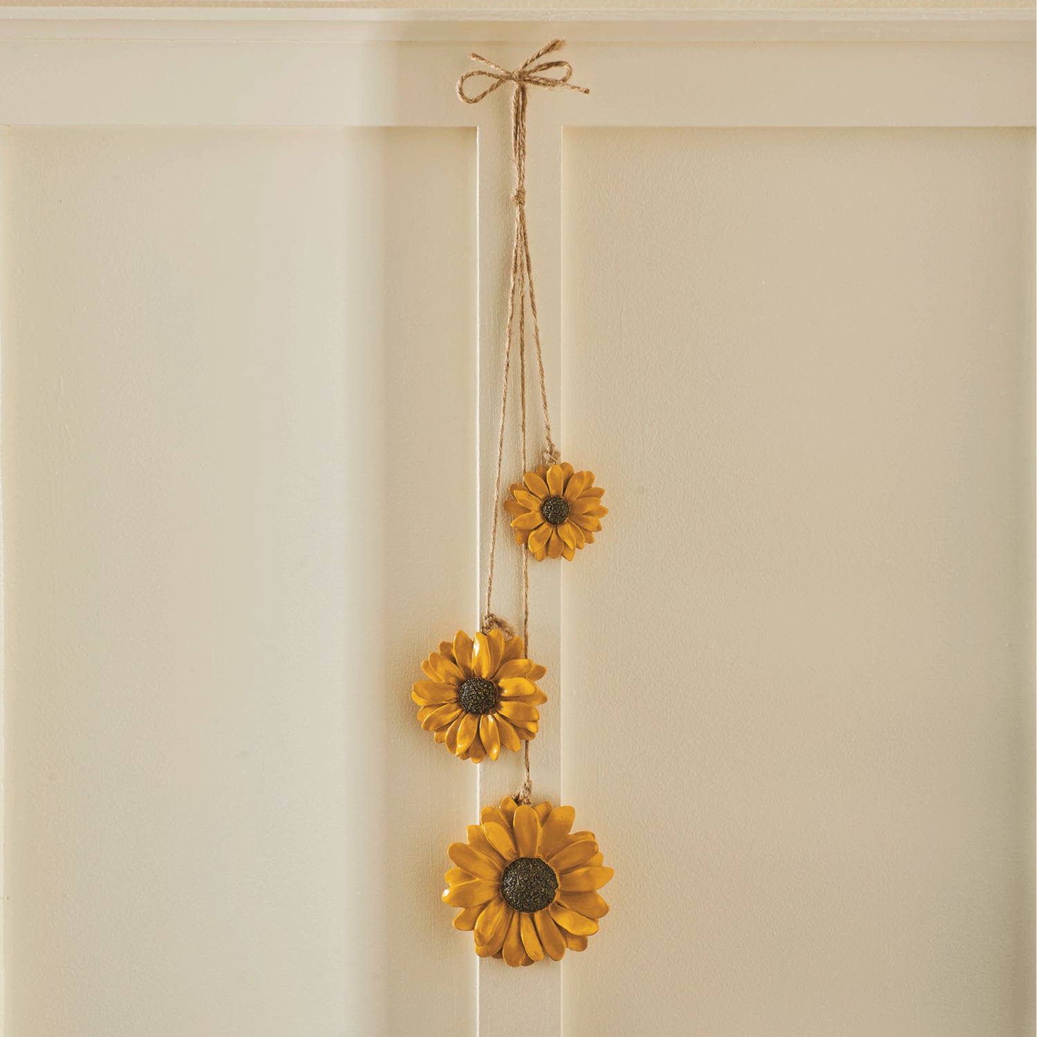 Set of 3 Hanging Sunflowers | Country Door
