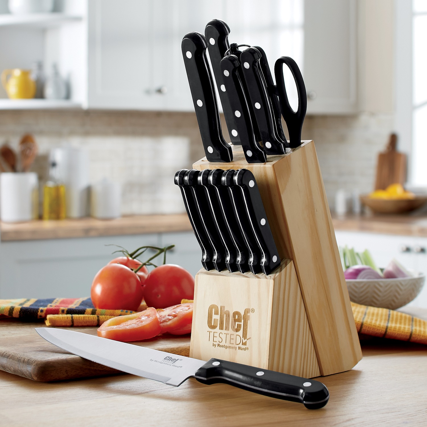 Chef Tested 14-Piece Cutlery Set by Wards | Country Door