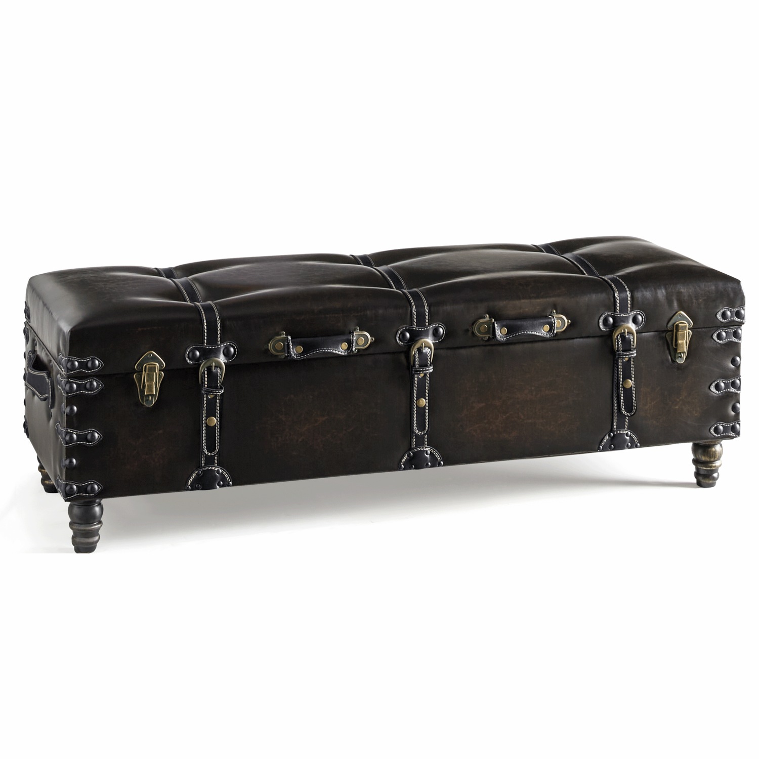 Lee Buckle Storage Bench | Country Door