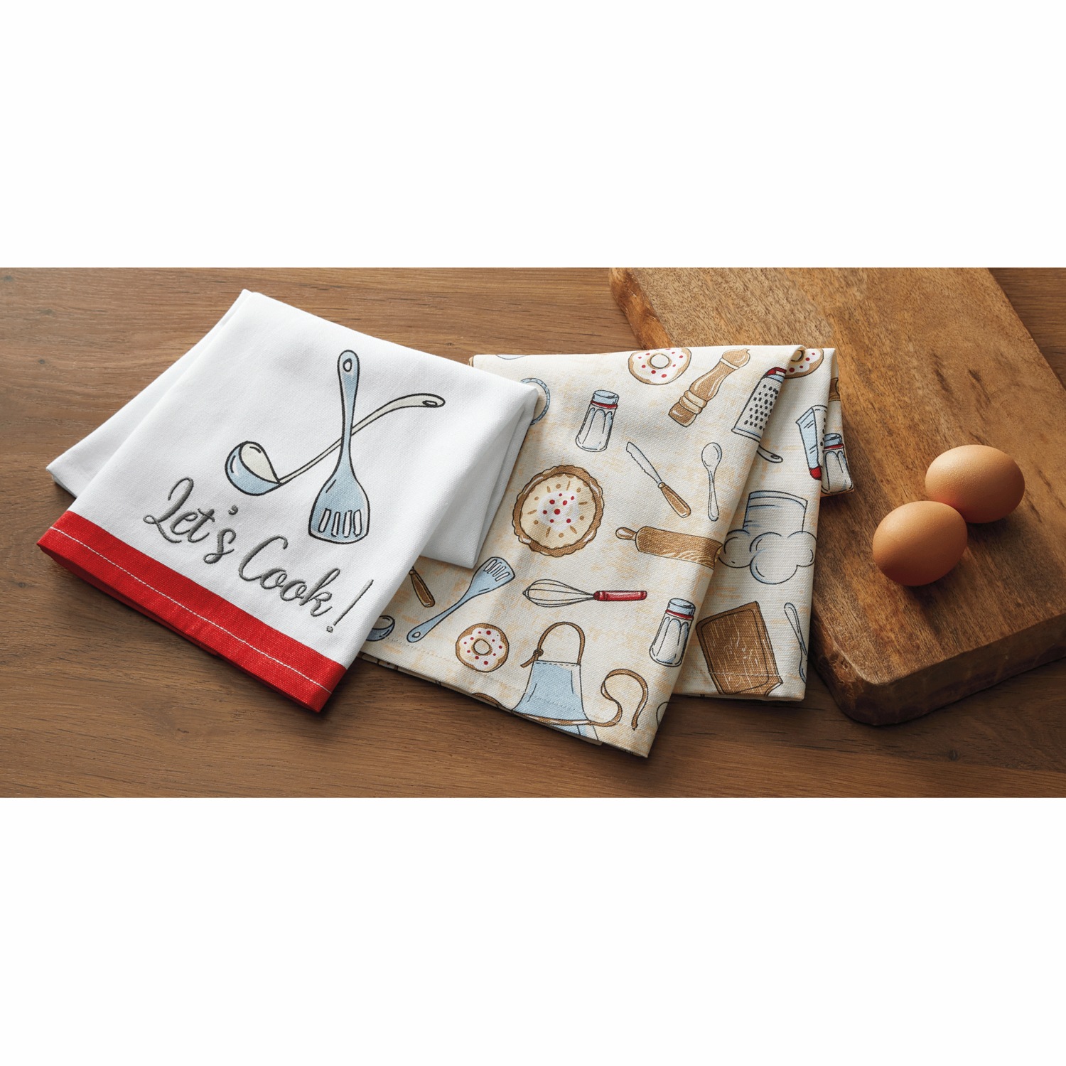 Set of 2 Chef Kitchen Towels | Country Door