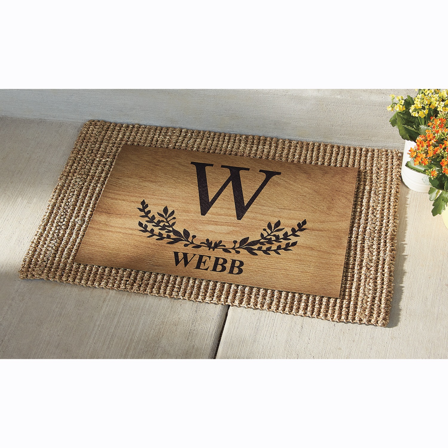 Personalized Family Name Mat | Country Door