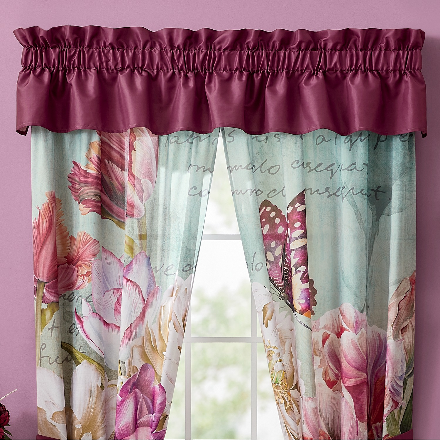 Amelia Comforter Set, Accent Pillow, Panel Pair and Valance | Country Door