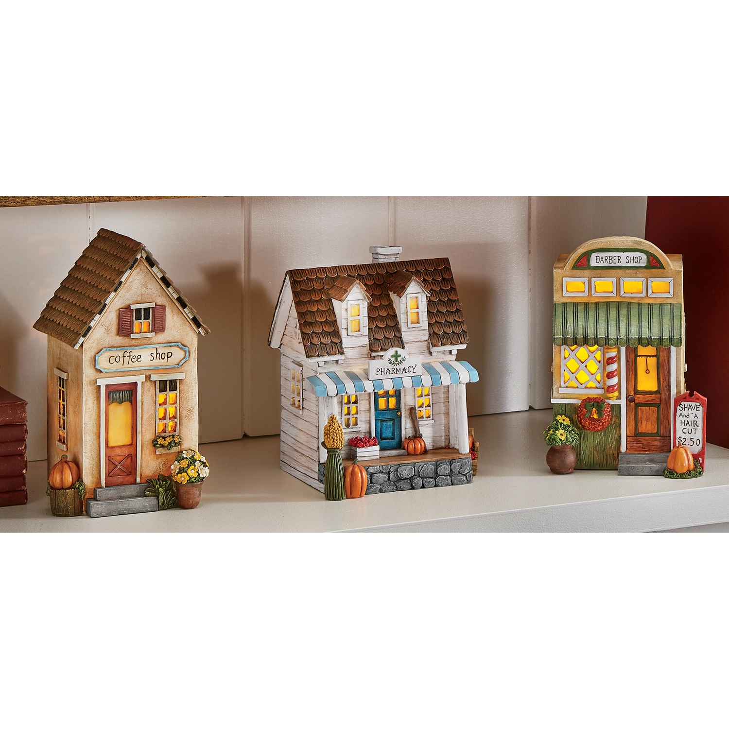 Lighted Harvest Shops | Country Door