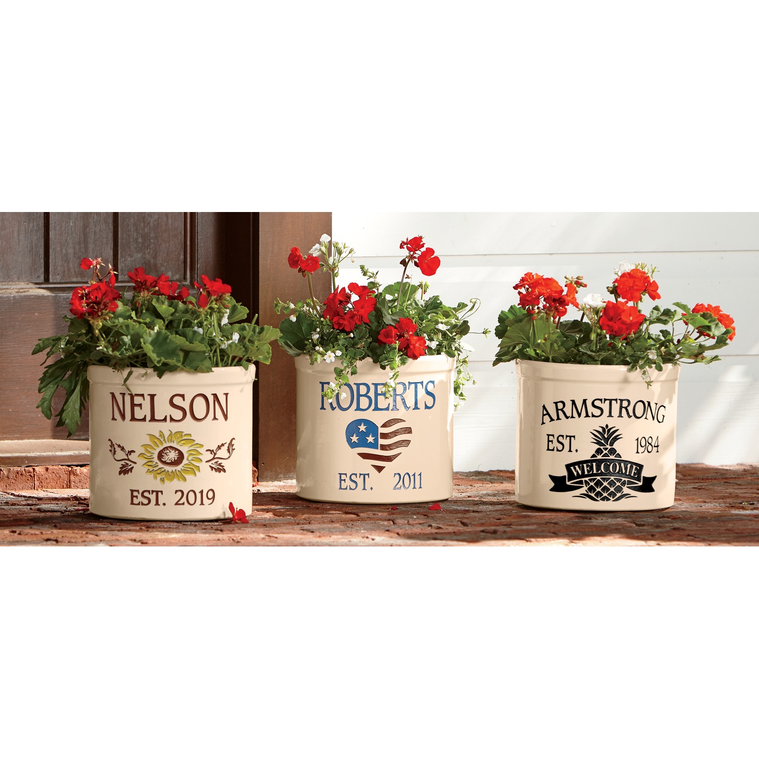 Personalized Name Crocks