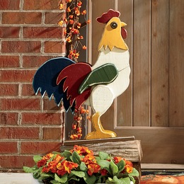 Chunky Wood Cutouts - Rustic Holiday Outdoor Décor | Country Door