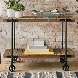 Console Table – Entryway, Sofa, Wood, Storage, Rustic | Country Door