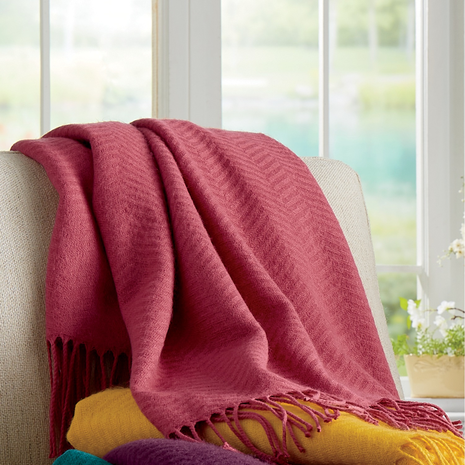Color Connection Throw | Country Door
