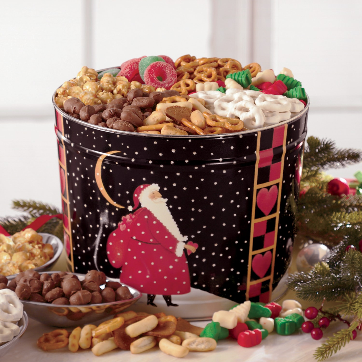 Santa's Snacks Tin | Country Door