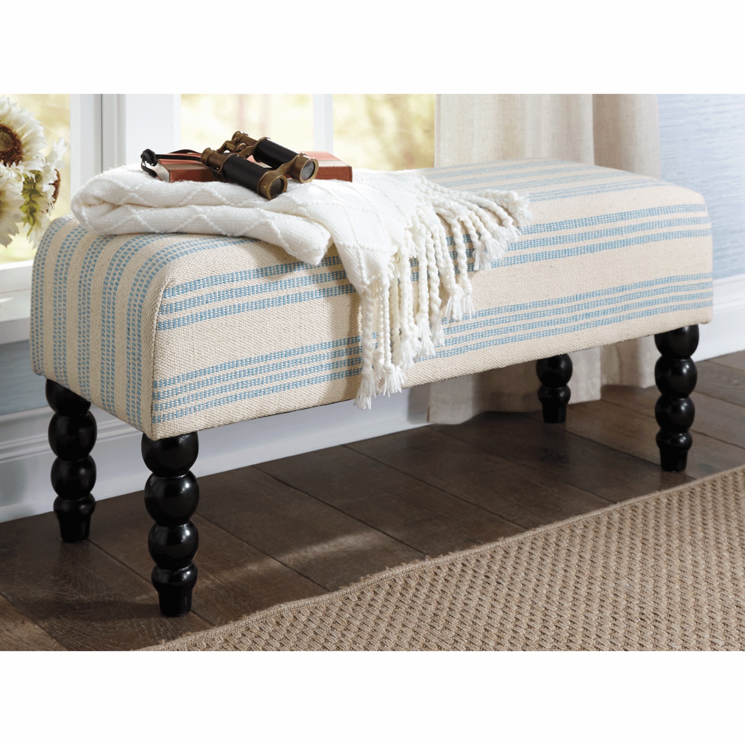 Balen Striped Bench | Country Door