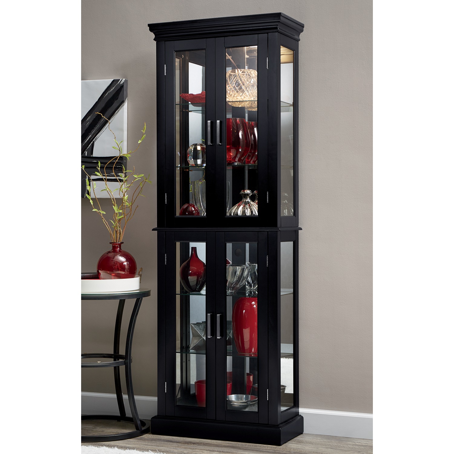 Lane 4-Door Curio | Country Door