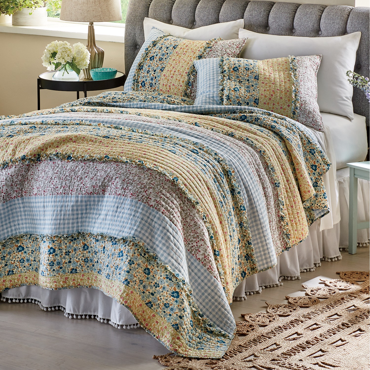 Bluebell Oversized Quilt | Country Door