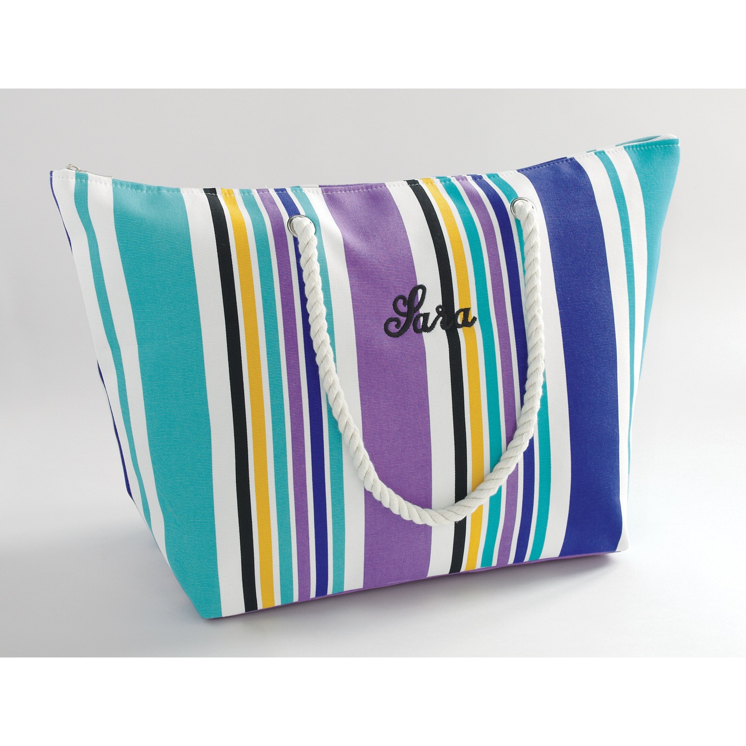 Personalized Striped Tote | Country Door