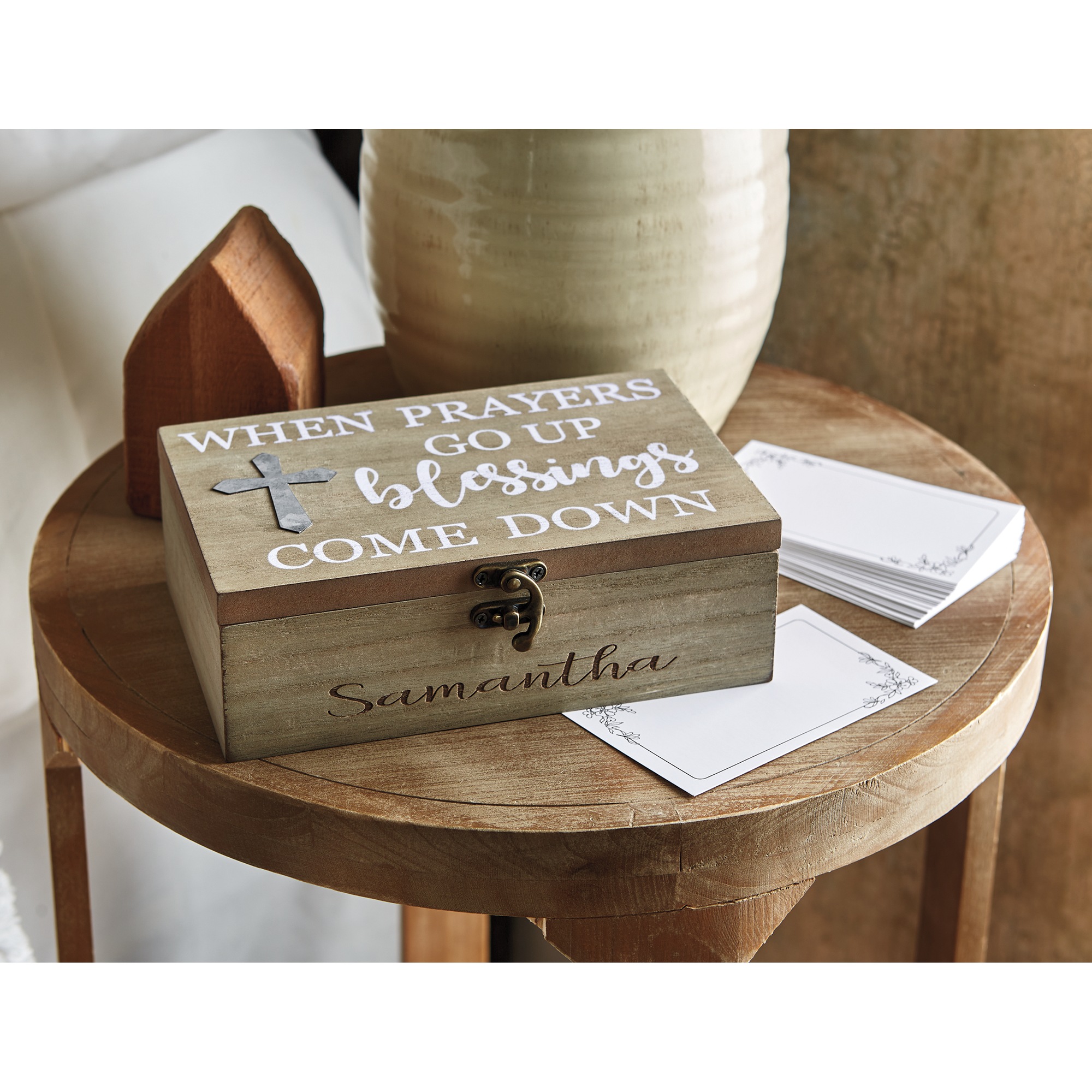 Blessing Prayer Box with Cards | Country Door