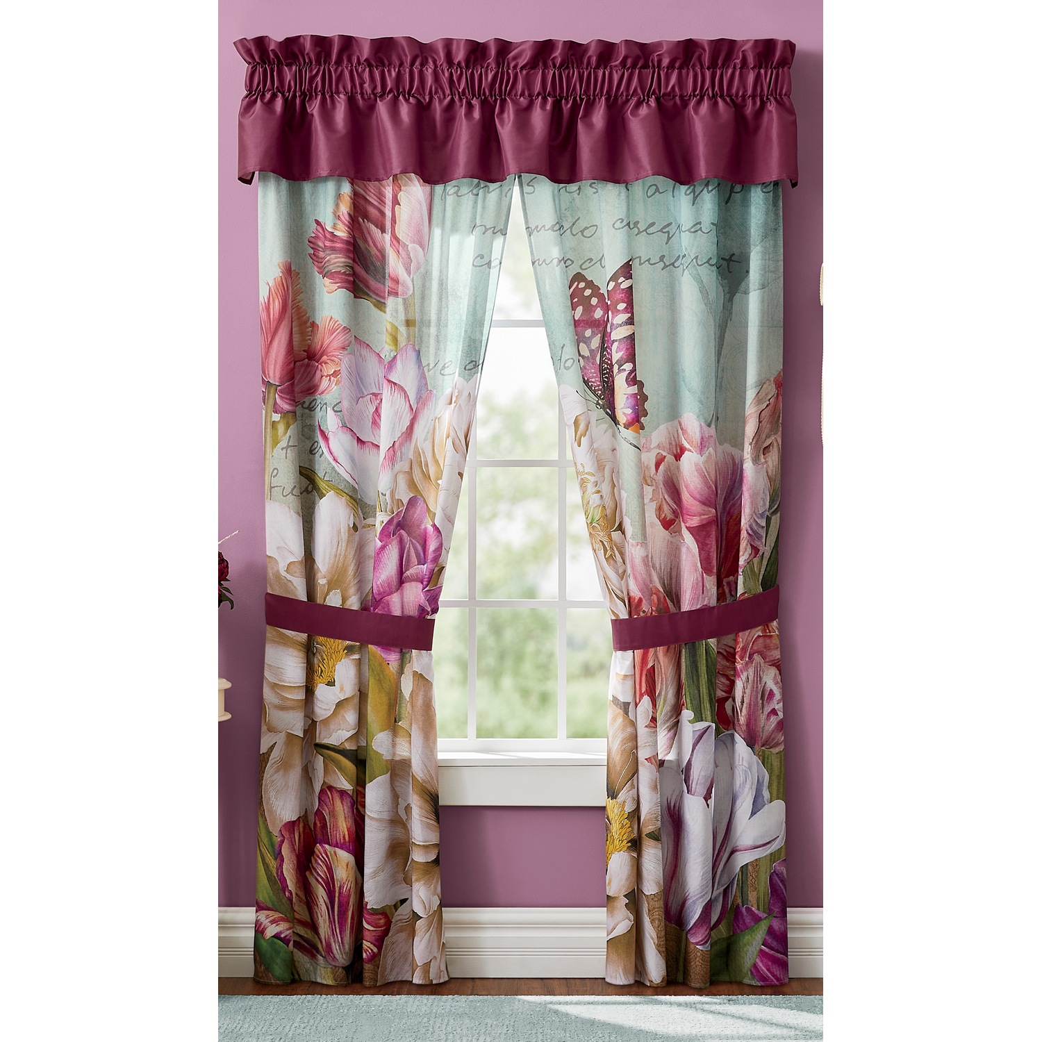 Amelia Comforter Set, Accent Pillow, Panel Pair and Valance | Country Door