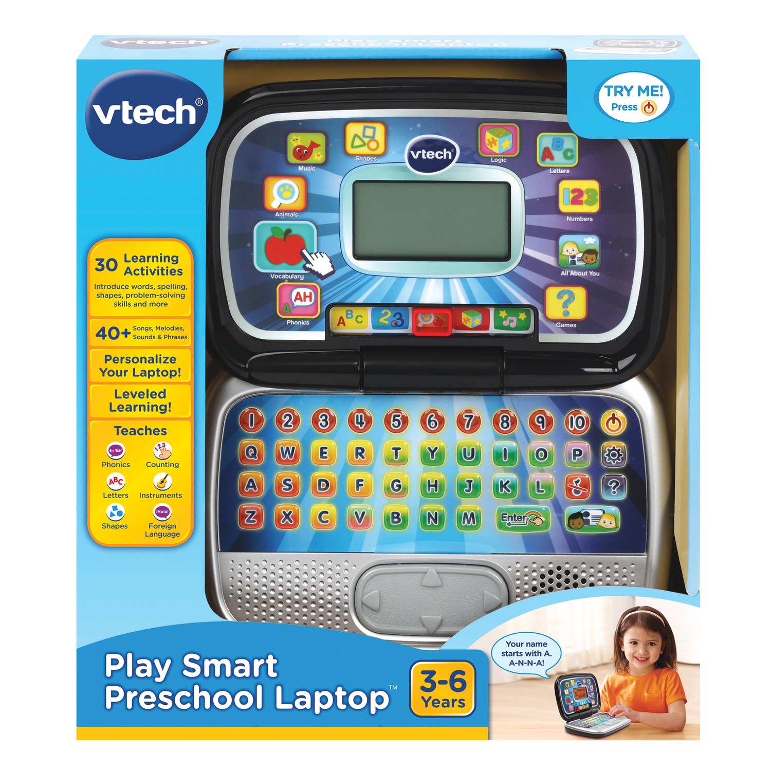 VTech Play Smart Preschool Laptop | Country Door