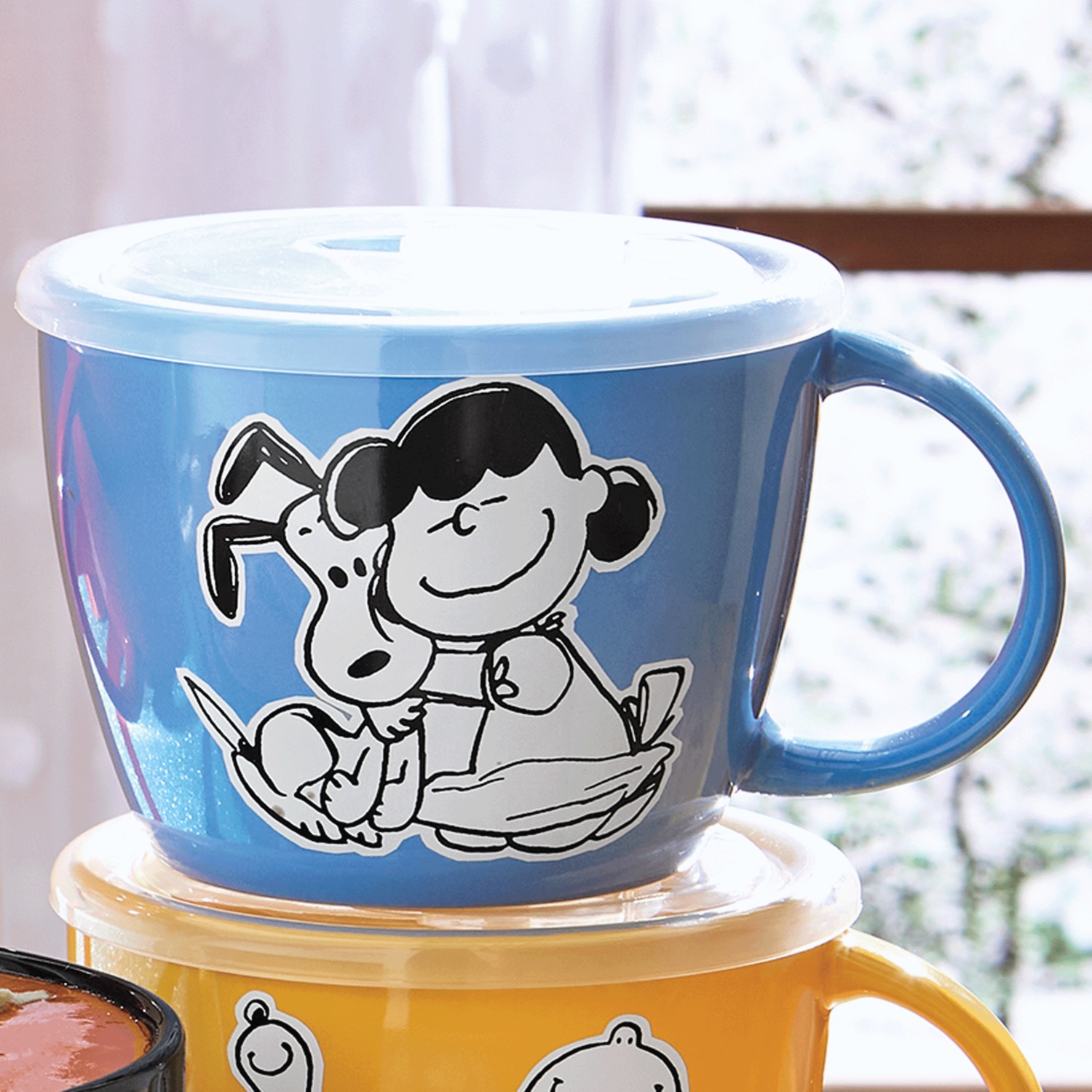 Peanuts Snoopy Pals Soup Mug with Lid | Country Door